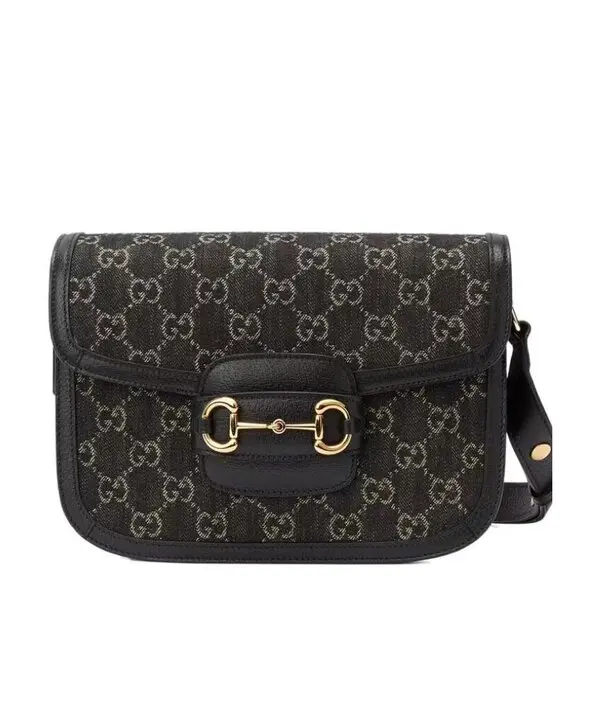 Gucci Horsebit 1955 Shoulder Bag - Black