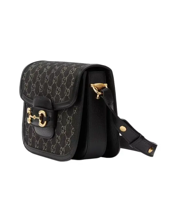 Gucci Horsebit 1955 Shoulder Bag - Black