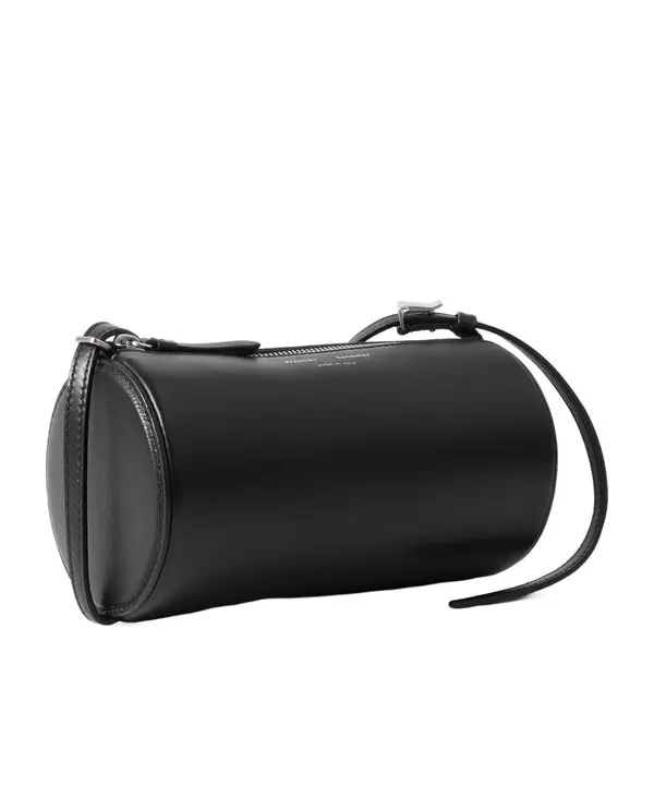 Proenza Schouler Silo Leather Shoulder Bag - Black