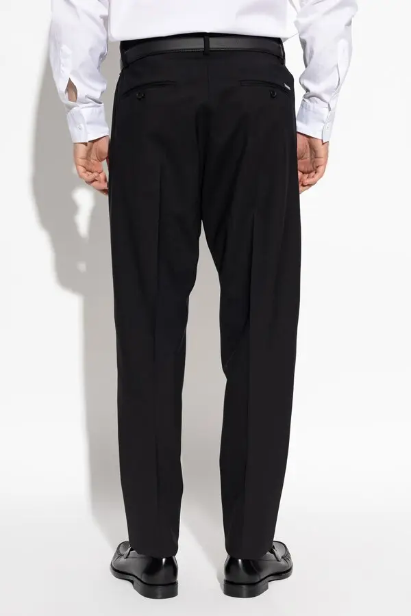 Dsquared2 Logo Plaque Tailored Trousers