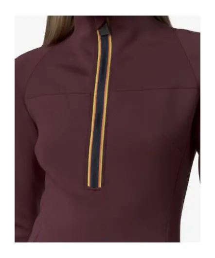 K-WAY High Collar Zip Up Mini Dress