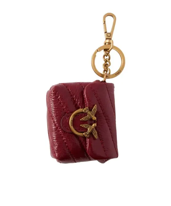Pinko Love Bag Puff Airpods Case - Red