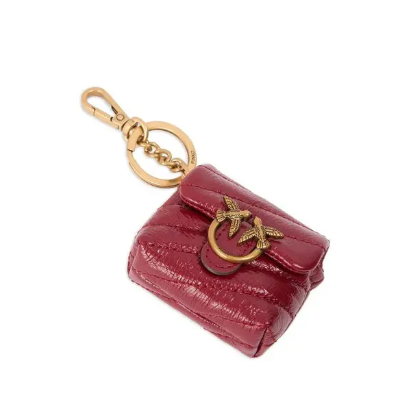 Pinko Love Bag Puff Airpods Case - Red