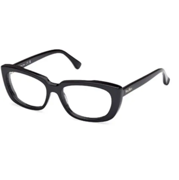 Max Mara Rectangle Frame Eyeglasses - Black
