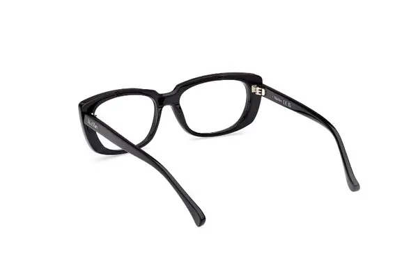 Max Mara Rectangle Frame Eyeglasses - Black