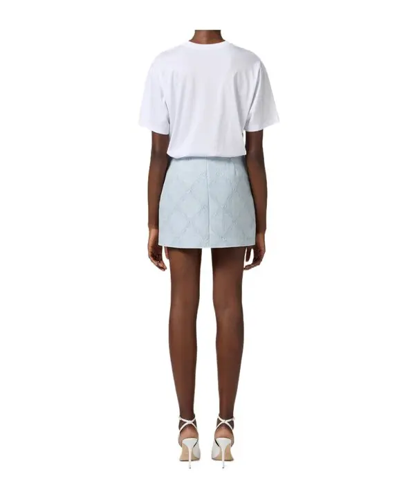 Elisabetta Franchi Logo Embossed T-shirt