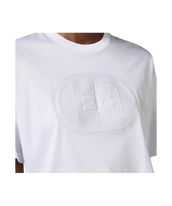 Elisabetta Franchi Logo Embossed T-shirt