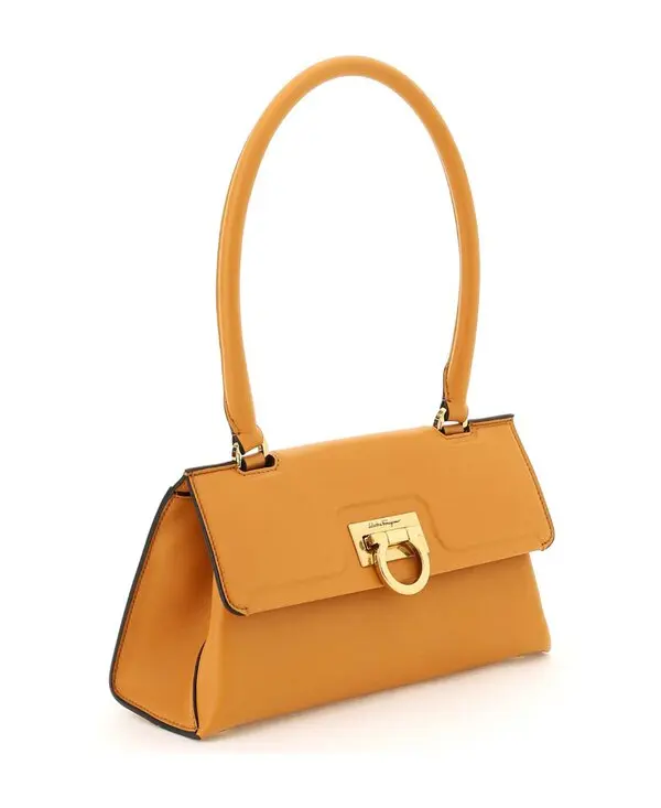 FERRAGAMO Trifolio Long Handle Shoulder Bag