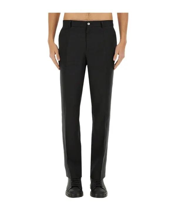 Dolce & Gabbana Tailored Pleated Trousers - Black