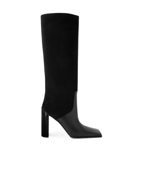 Alaïa Square-toe Boots - Black