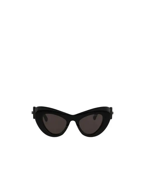 Balenciaga Cat Eye Frame Sunglasses - Black