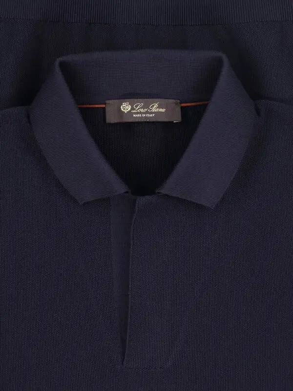 Loro Piana Basic Short-sleeved Polo Shirt