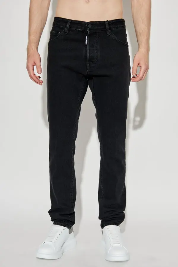 Dsquared2 Logo Patch Skinny Jeans