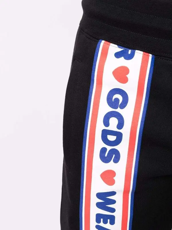 Gcds Logo Printed Drawstring Track Pants