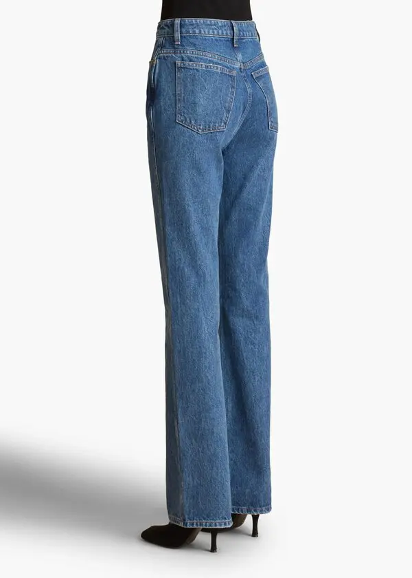 Khaite Danielle Straight-leg Jeans