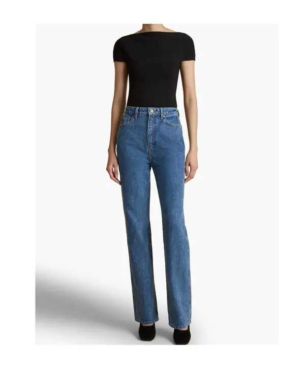 Khaite Danielle Straight-leg Jeans