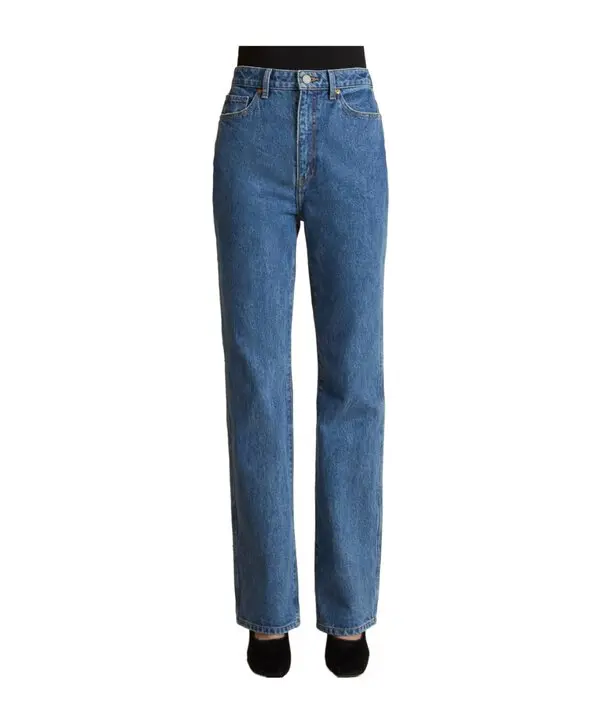 Khaite Danielle Straight-leg Jeans