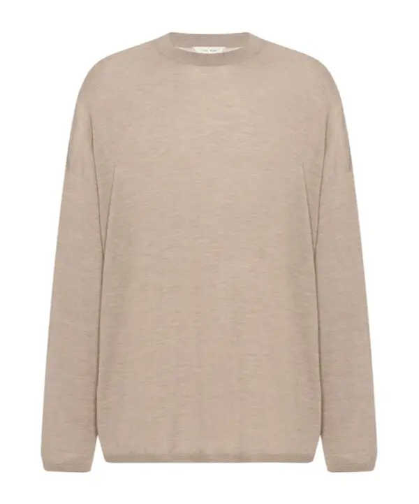 THE ROW Akito Cashmere Sweater - Greige