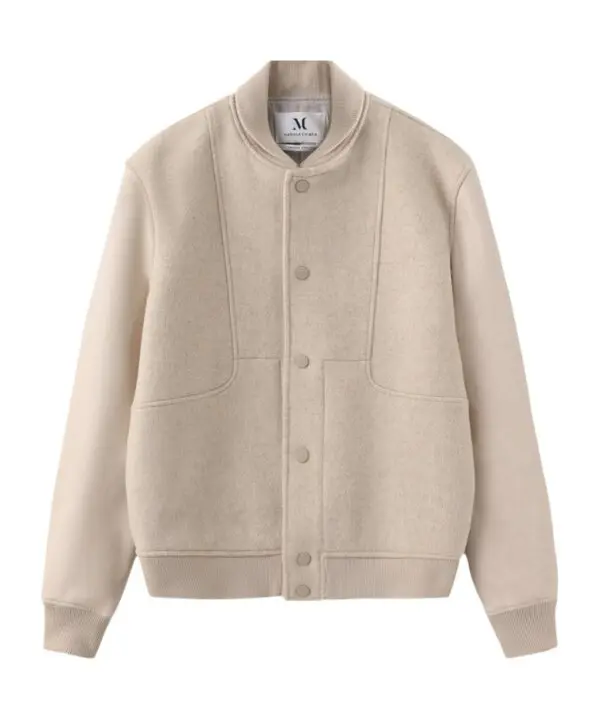 Marissa Chiara Long Sleeve Jacket With Snap Button Fastening