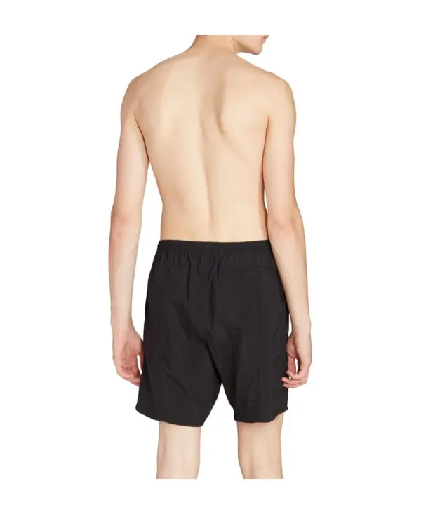 AMI Paris De Coeur Logo Embossed Swim Shorts