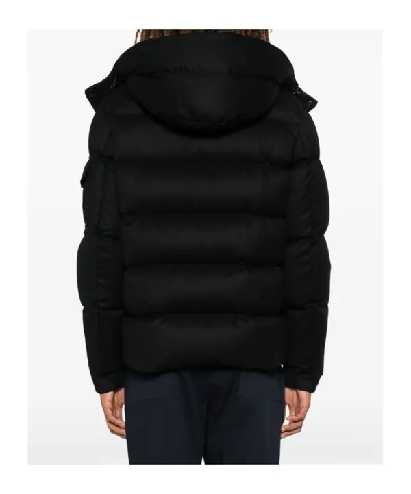 Moncler Maya 70 Hooded Down Jacket - Black