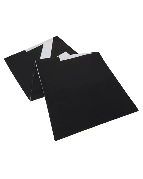 Pinko Lettering Logo Scarf - Black