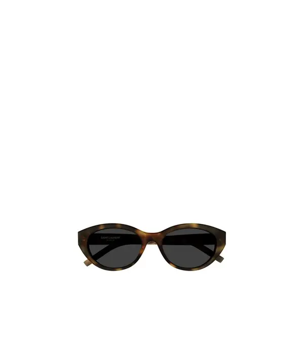 Saint Laurent Oval Sunglasses - Black