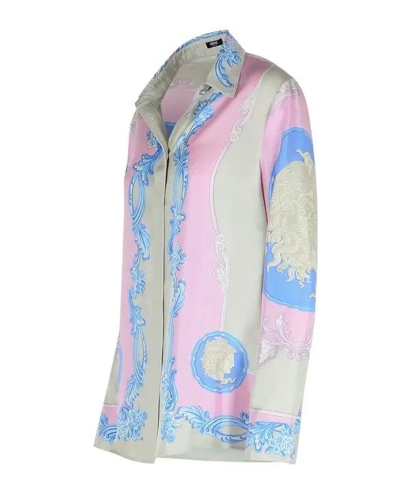 Versace Pattern-printed Long-sleeved Shirt