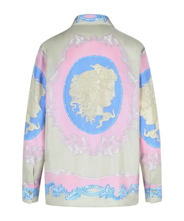 Versace Pattern-printed Long-sleeved Shirt