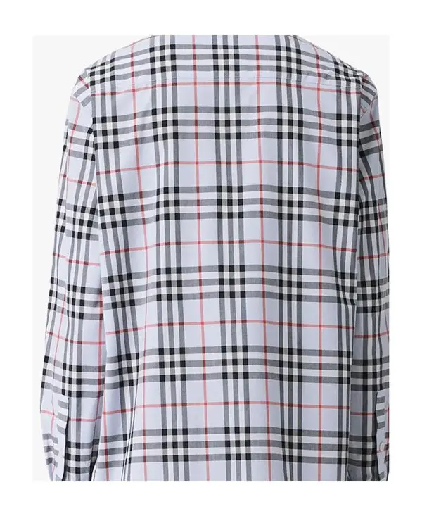 Burberry Plaid Long Sleeve Shirt