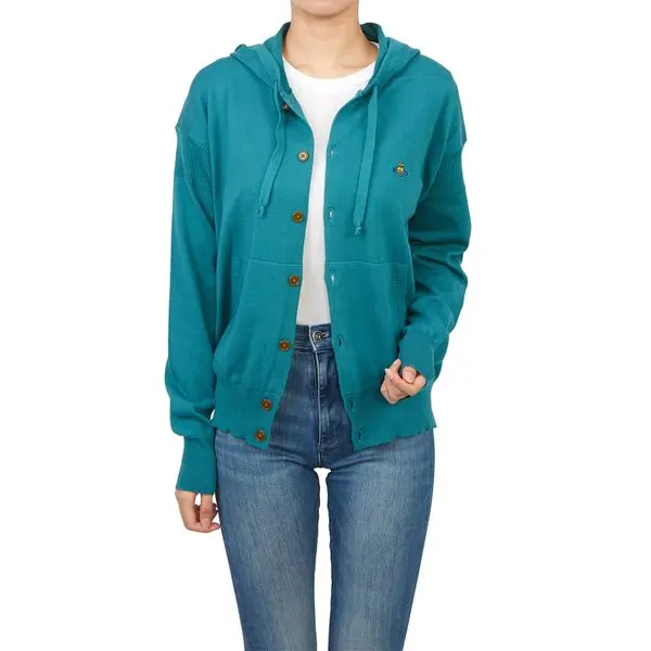 VIVIENNE WESTWOOD Long-sleeved Button-up Sweater