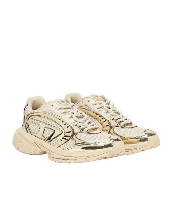 DIESEL® Panelled Sneakers - Beige