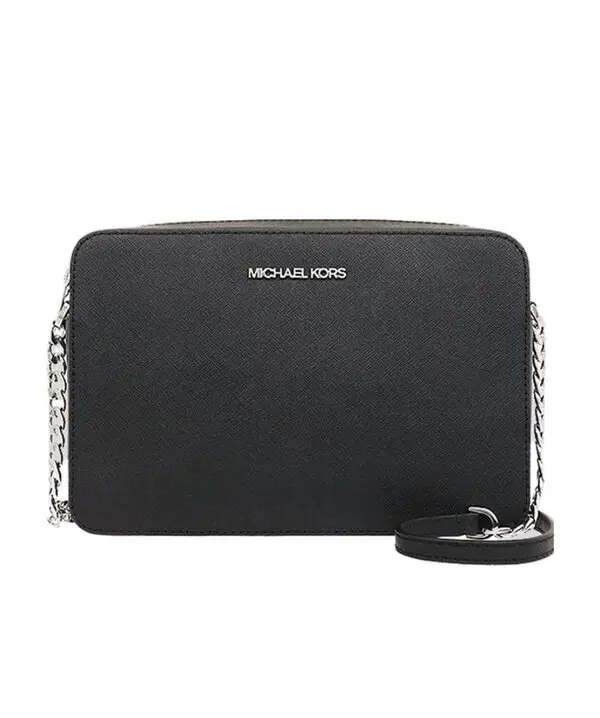 Michael Kors Jet Set Saffiano Leather Crossbody Bag