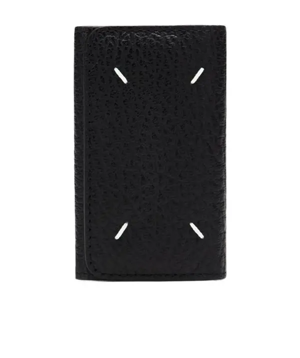MAISON MARGIELA Four-stitch Folding Keyring - Black