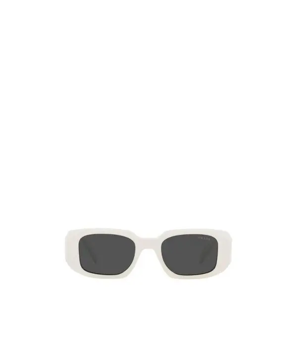 Prada Rectangular Frame Sunglasses - Black