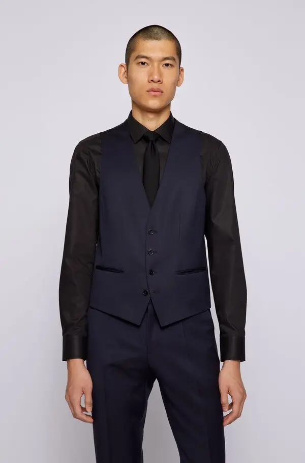 Hugo Boss Waistcoat - Black
