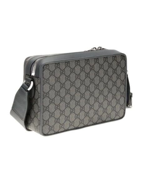 Gucci All-over Patterned Zip-up Shoulder Bag