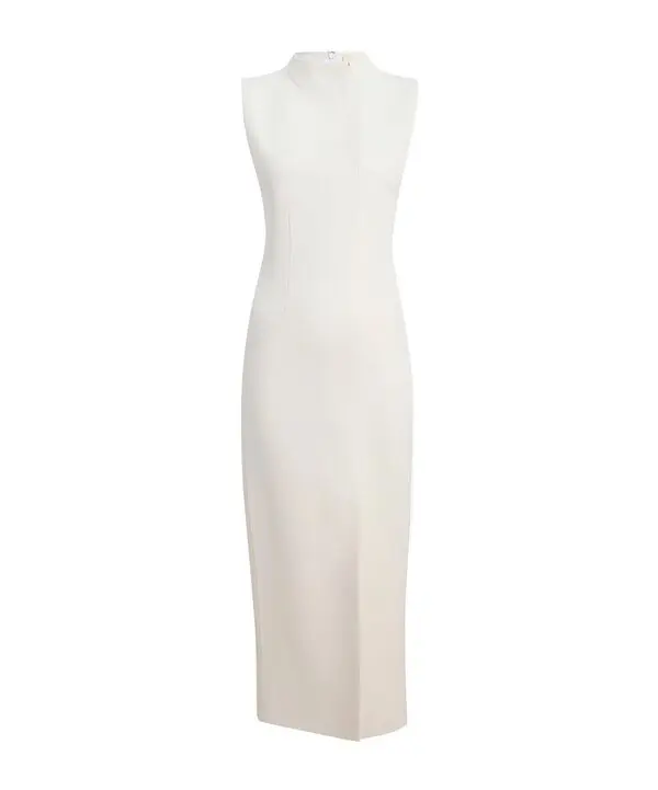 Khaite Lowen" Maxi Dress - Chalk
