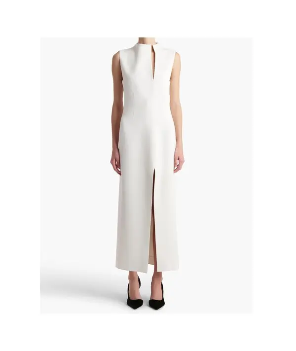 Khaite Lowen" Maxi Dress - Chalk