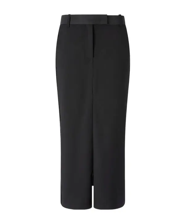 Pinko Slim-fitting Calf-length Slit Skirt