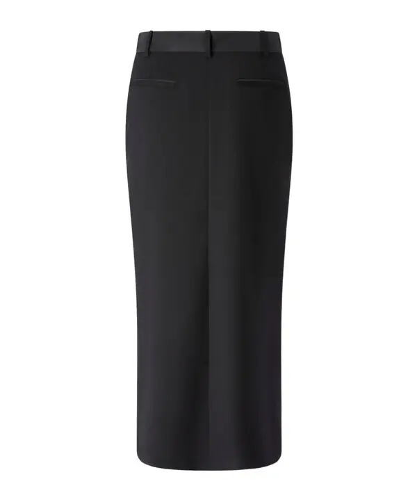 Pinko Slim-fitting Calf-length Slit Skirt