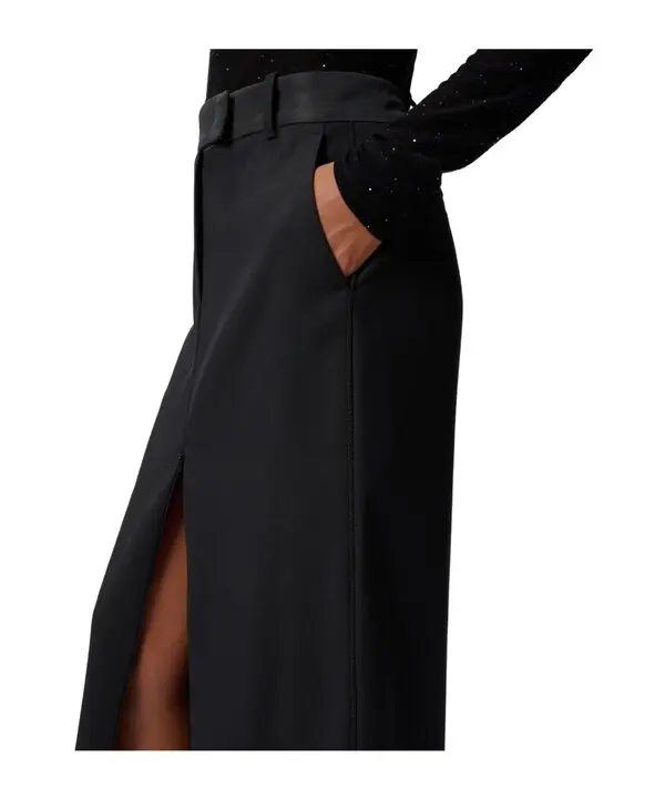 Pinko Slim-fitting Calf-length Slit Skirt