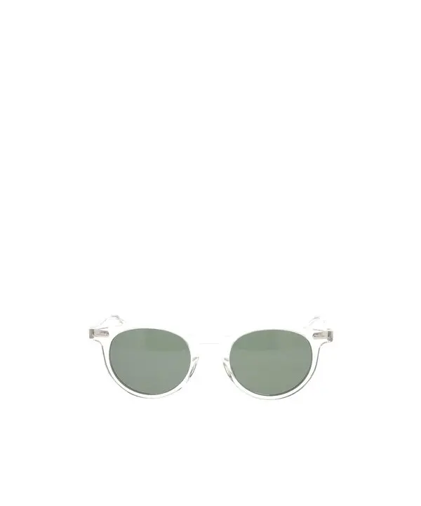 Barton Perreira Banks Oval Frame Sunglasses - Gray