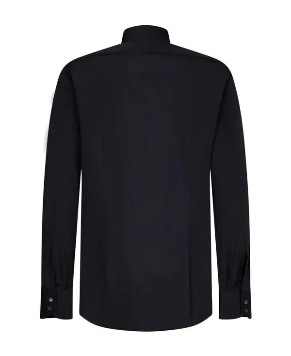 TOM FORD Long-sleeved Buttoned Shirt - Black
