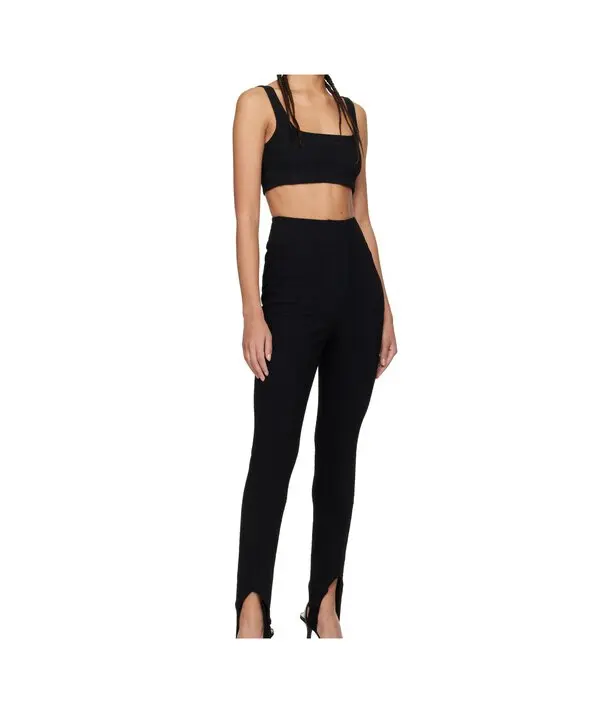 Nanushka Square Neck Cropped Bralette