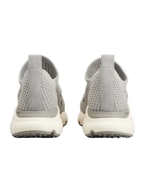 TOD'S Round Toe Sneakers With Chain Link Detailing