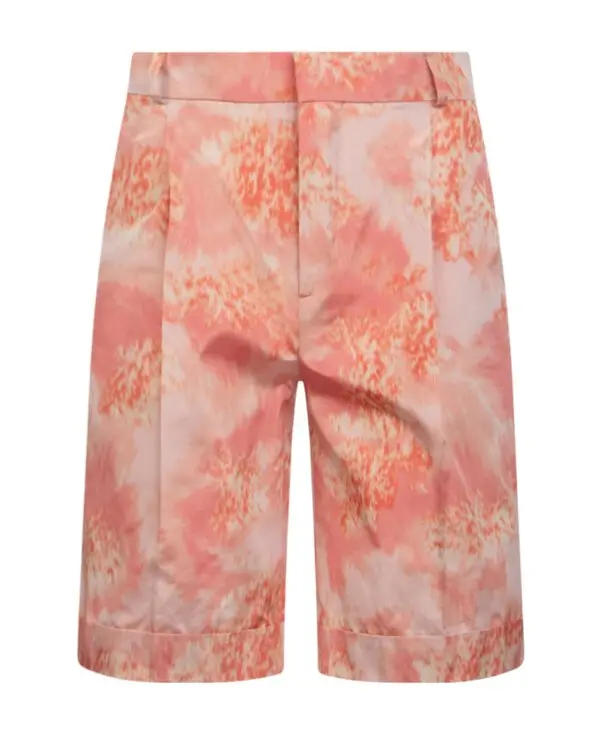 Dior Printed Pleated Shorts