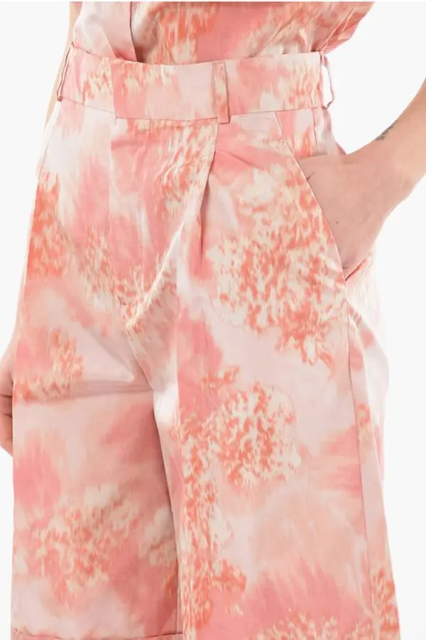 Dior Printed Pleated Shorts