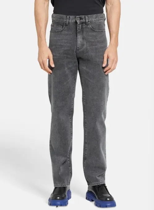 DARKPARK Straight Leg Jeans - Black