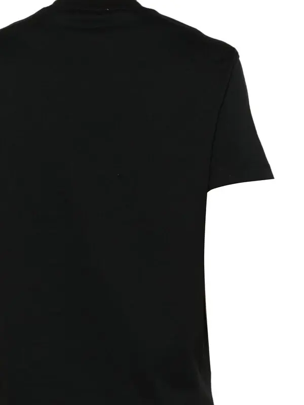 Burberry Logo Patch Crewneck T-shirt - Black